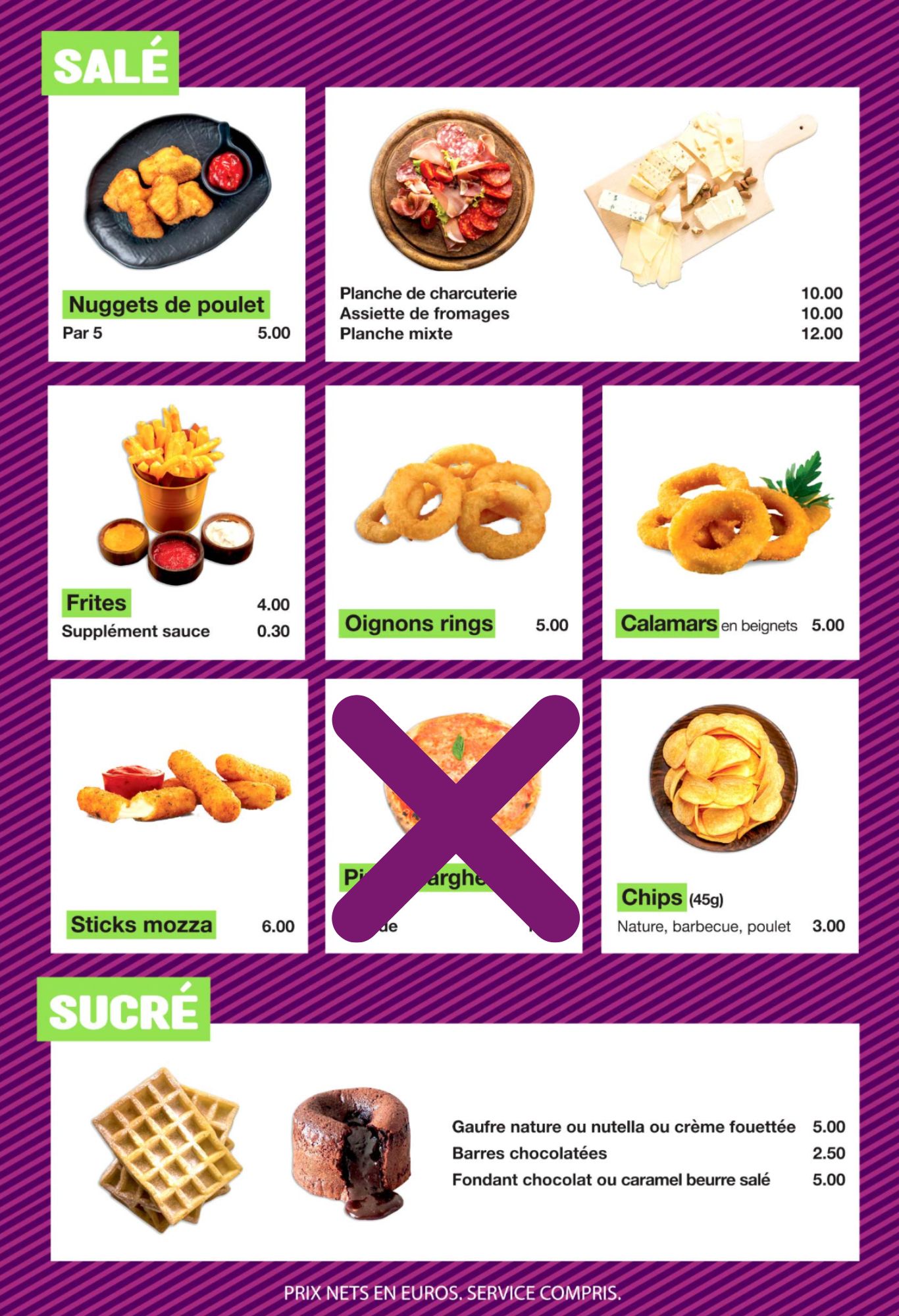 Carte snacking – AK Bowling